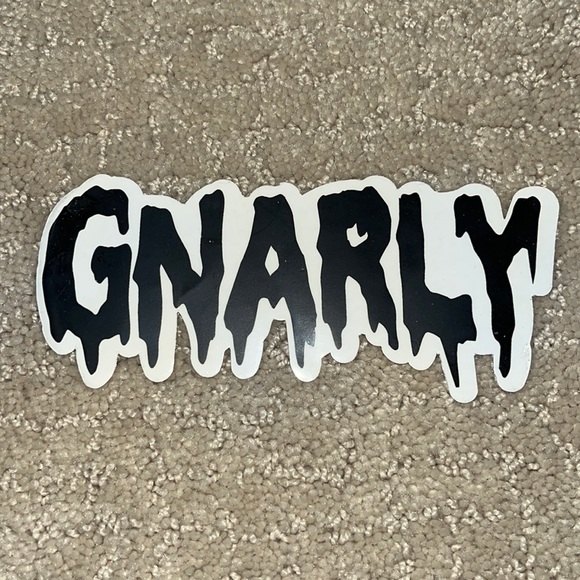 Brandy Melville | Design | New Gnarly Sticker Decal | Poshmark